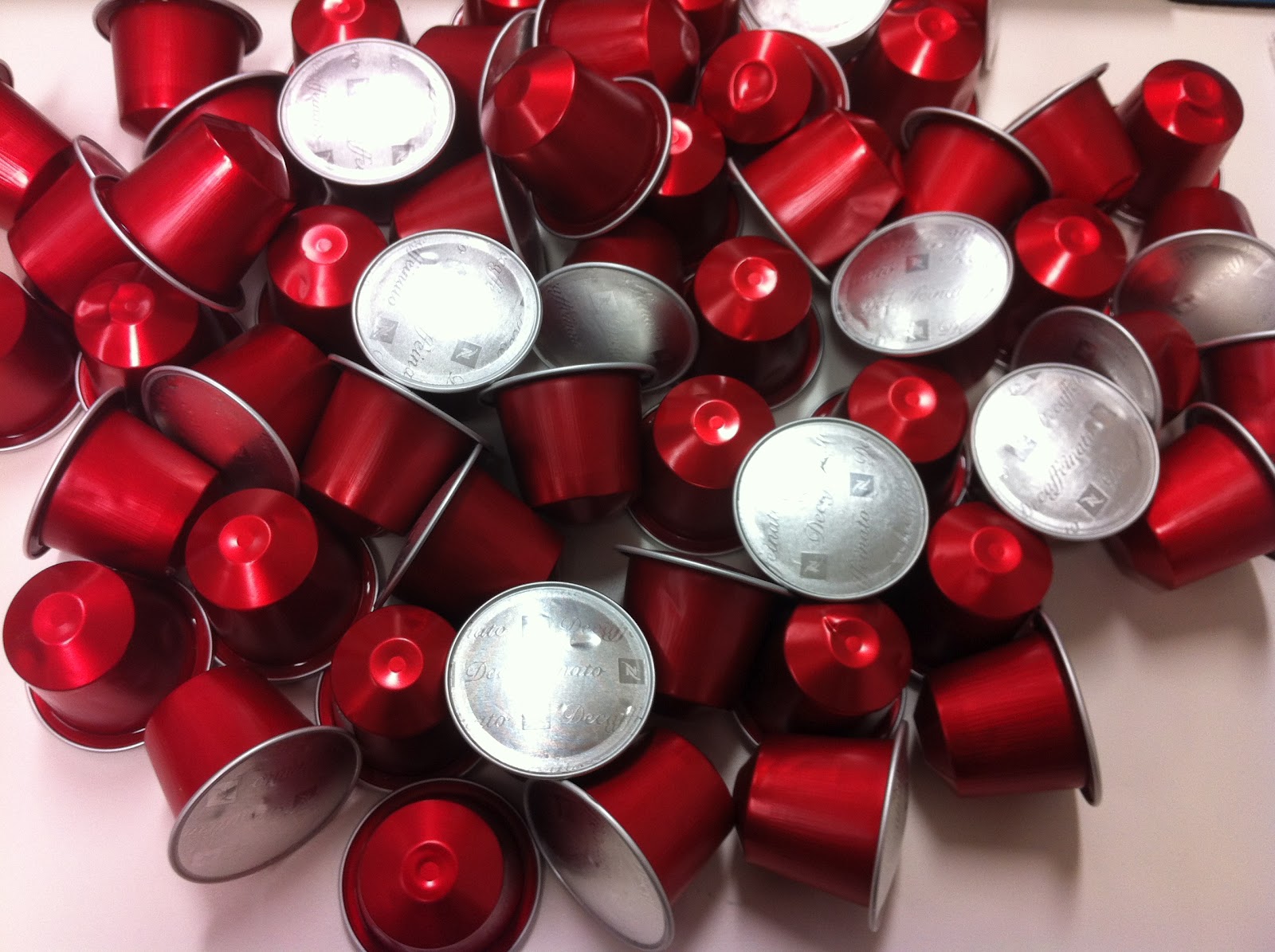 merrilyhappily: Decaffeinato Intenso Nespresso Capsules